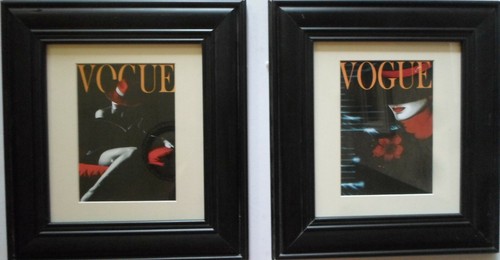 Framed print fashion vogue models women picture frame | eBay Australia