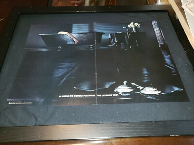 Boston Debut Album Double Platinum Rare Original Promo Poster Ad Framed ...