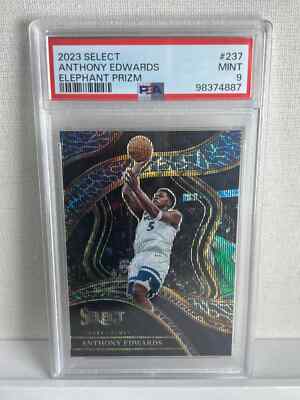 2023-24 SELECT ANTHONY EDWARDS Courtside Elephant prizm PSA 9 | eBay