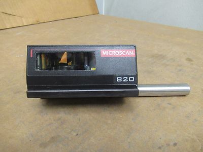 MICROSCAN BARCODE SCANNER FIS-0820-0010G FIS08200010G MS-820 MS820 USED ...