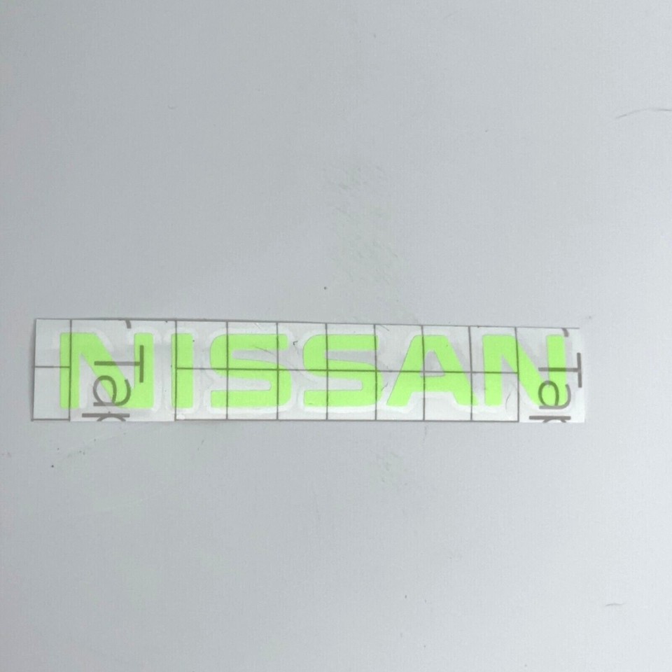 1 REAR Decal Sticker NISSAN Letters Fit for Inter Emblem Frontier ...