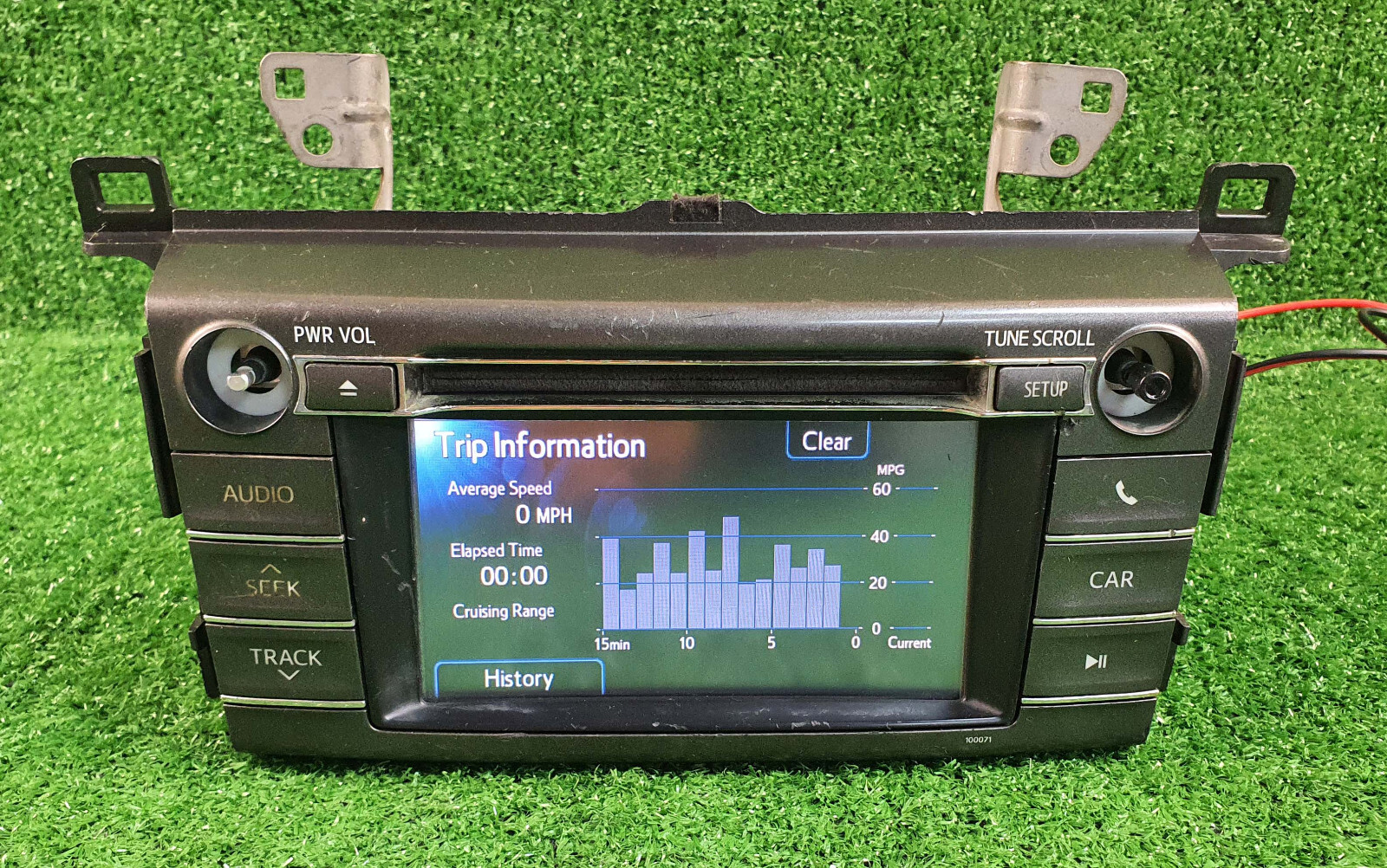 2013-2018 Toyota Rav4 Radio CD player info Display Oem 86140-0R010 used ...