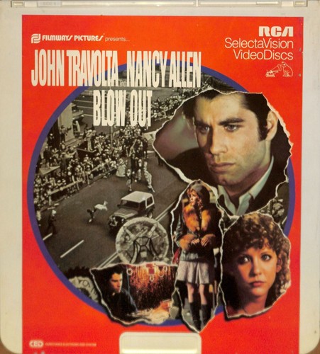 Blow Out (1981) Vintage CED RCA SelectaVision Videodisc TESTEDWORKING ...