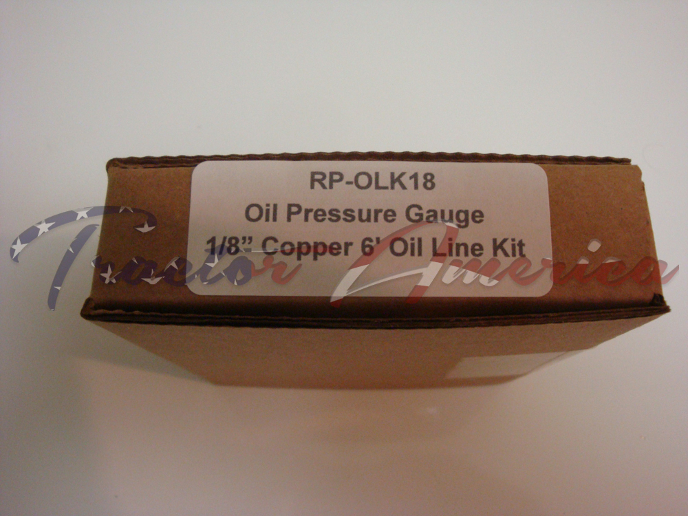 Oil Pressure Gauge Copper Tubing Line Kit 6 x 1/8 for Ford Tractors | eBay