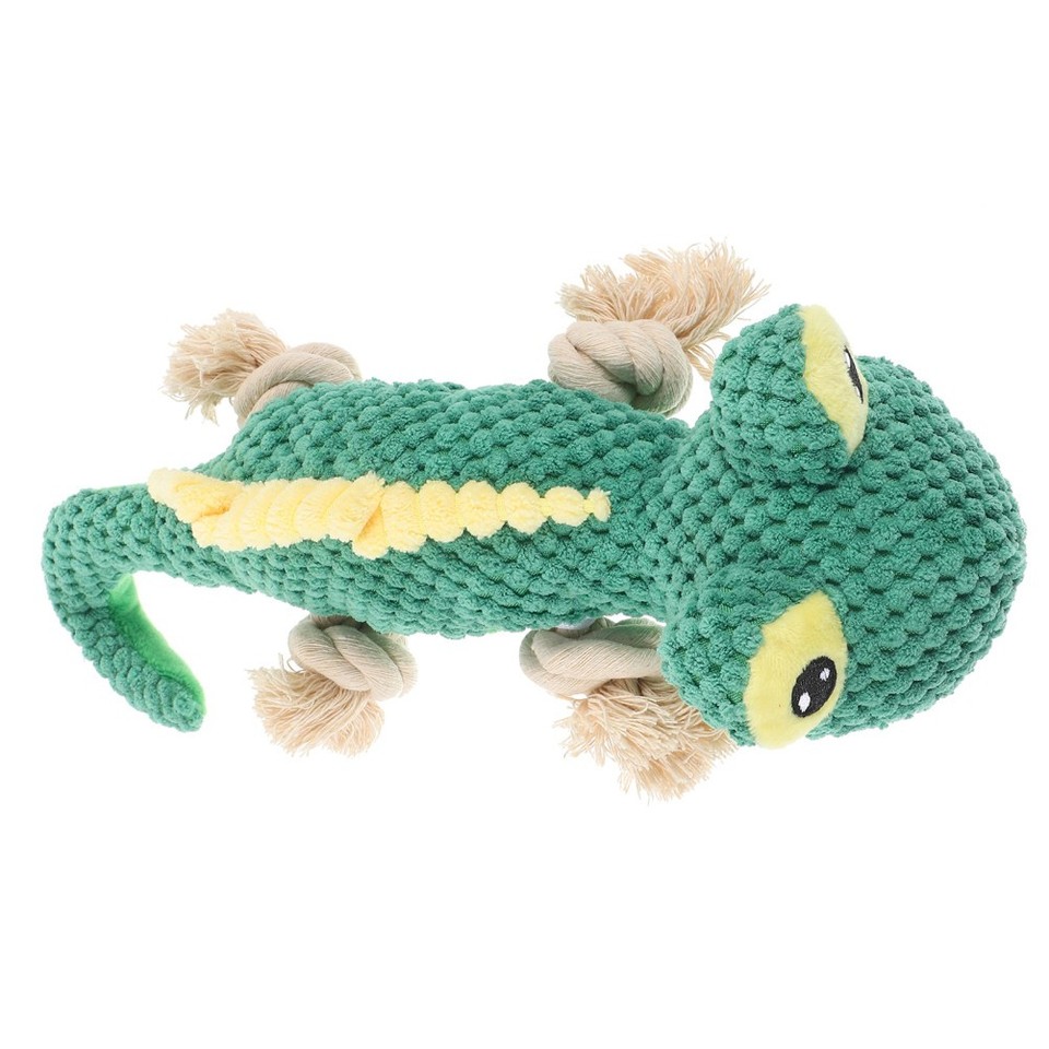 Dog Chewing Toy Teeth Grinding Dog Toy Funny Dinosaur Shaped Puppy ...