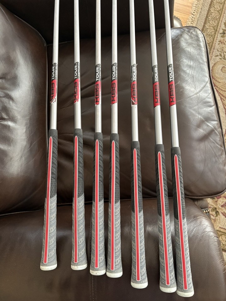 Mizuno MP 20 HMB Iron Set 4-PW KBS Tour C-Taper 125 S+ Iron Set (4,5 ...