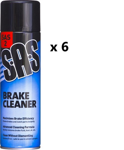 6 X 500ML Brake cleaner Trade Quality SAS 2 | eBay UK
