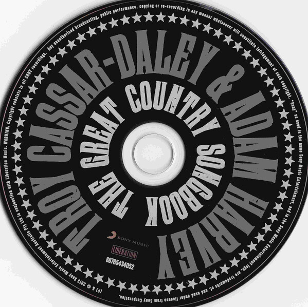 Troy Cassar-Daley & Adam Harvey - The Great Country Song Book (CD ...