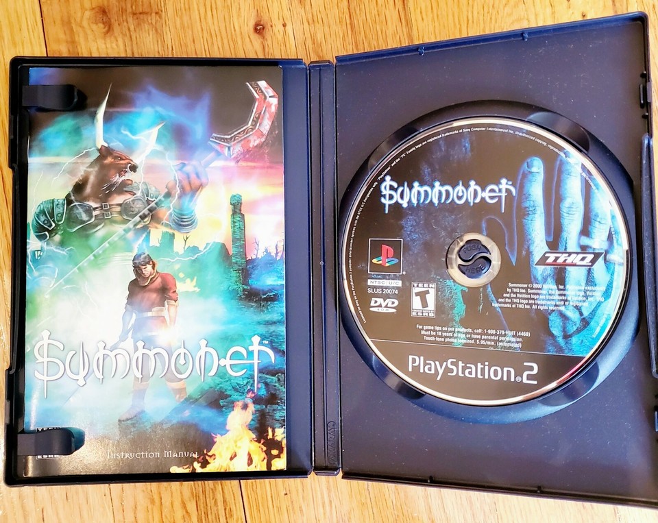 Summoner PS2 Complete VERY GOOD NEAR MINT CONDITION! | eBay