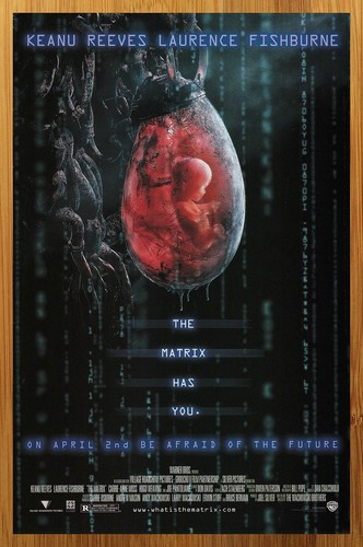 1999 The Matrix Vintage Print Ad/Poster Official Keanu Reeves Movie ...