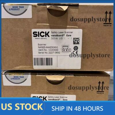New SICK NANS3-AAAZ30AN1 1100333 NANS3AAAZ30AN1 Safety Laser Scanner | eBay