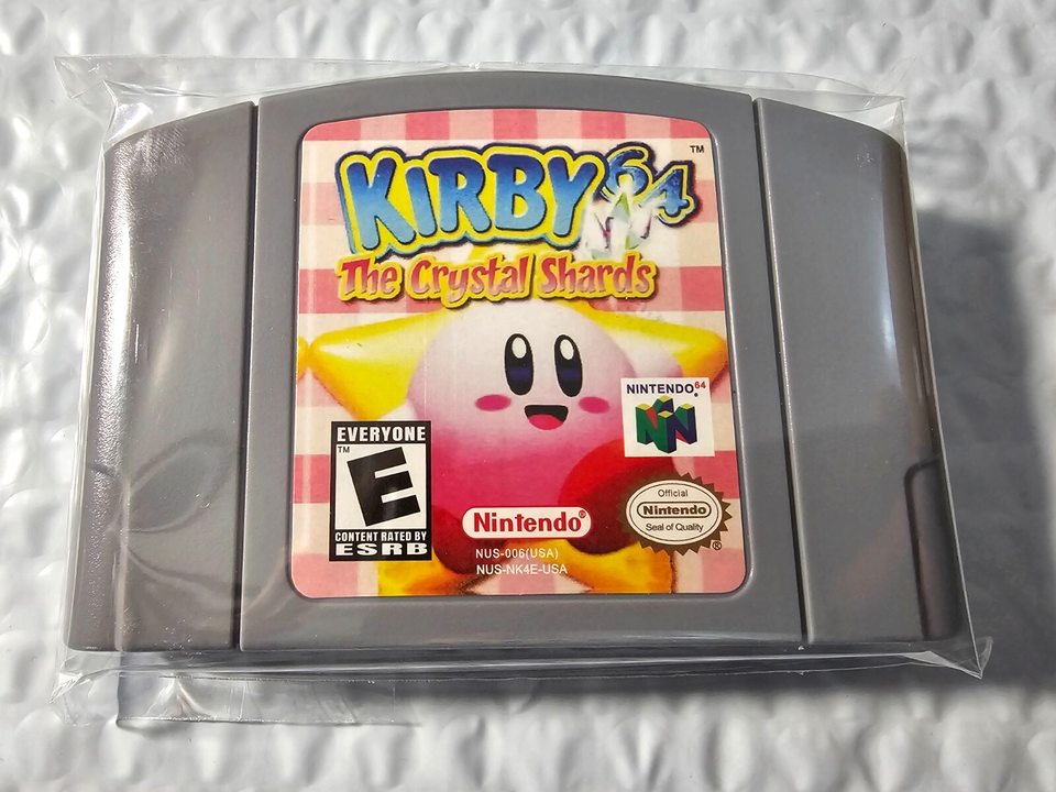 New Nintendo 64 Kirby 64: The Crystal Shards N64 Nintendo 2000 Game ...