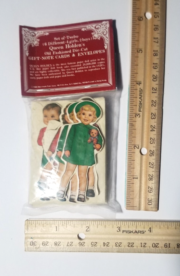Vintage 1985 Merrimack Publishing Queen Holden Old Fashioned Doll Note ...