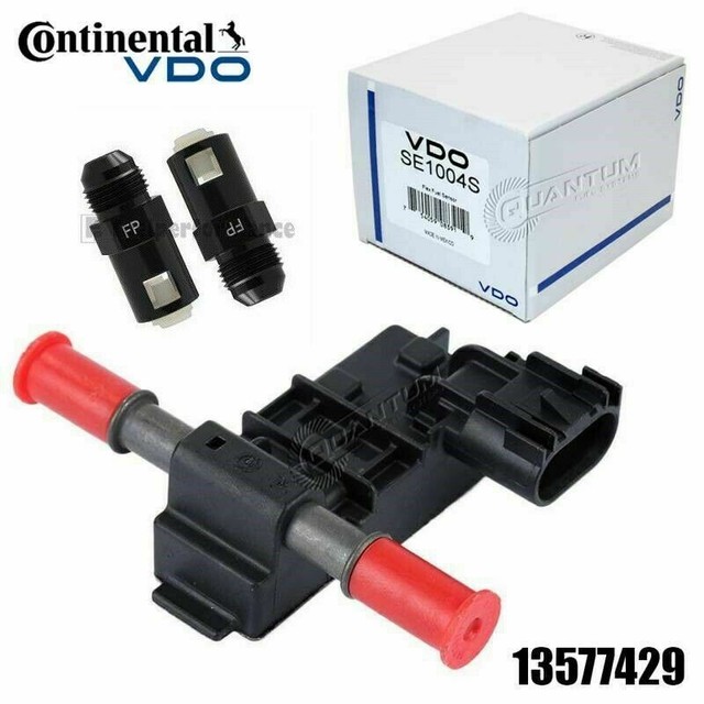Genuine GM CONTINENTAL VDO Flex Fuel Sensor E85 13577429 & 8an Adapters ...