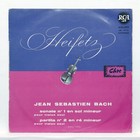 JASCHA HEIFETZ ⸺ JS BACH sonata no.1 & partita no.2 for violin ⸺ RCA LP ...