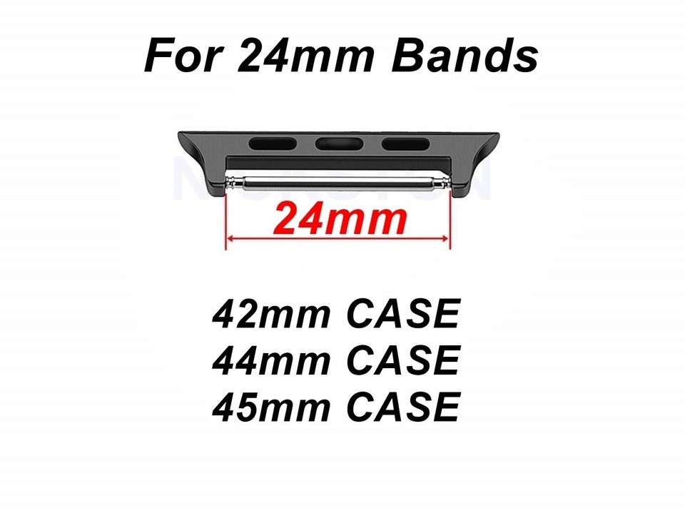 Lug Strap Adapters for Apple Watch 38mm 40 41 42 44mm 45mm 7 6 5 4 3 2 ...