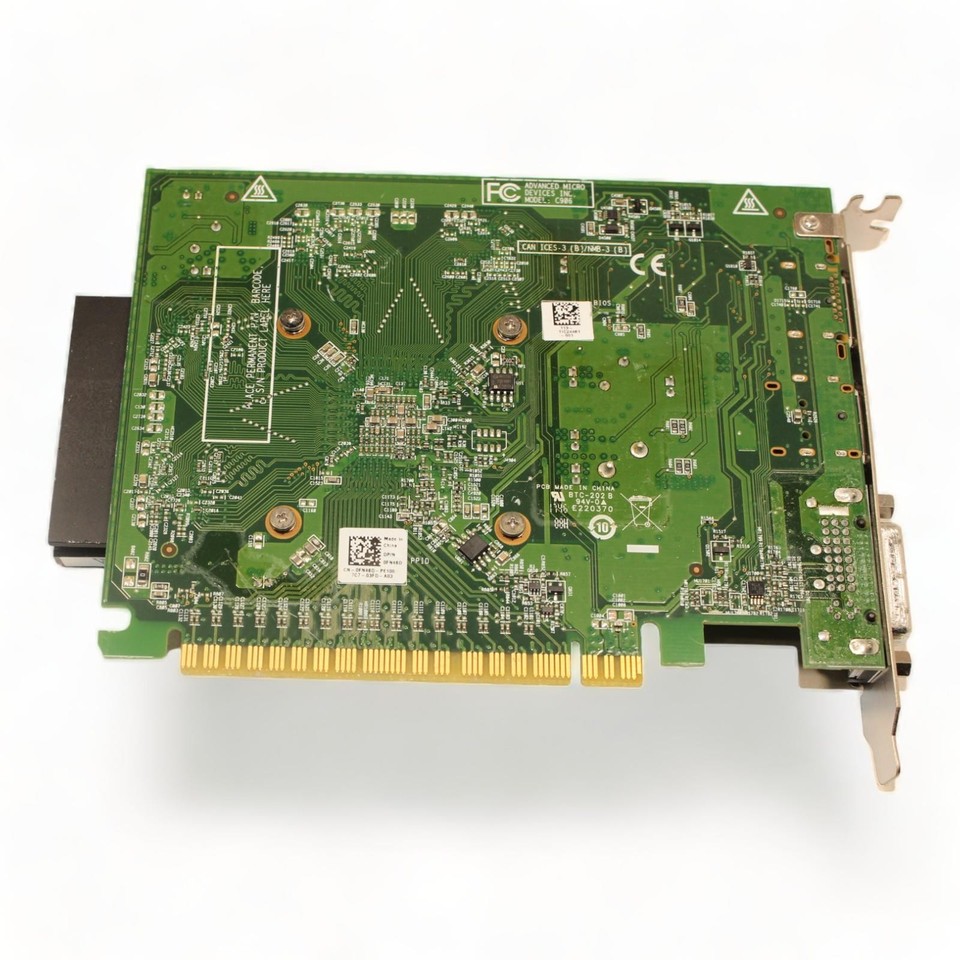 Dell AMD RADEON R7 450 4GB GDDR5 PCI-E 2.0 x16 DVI 2x DP Video Card ...