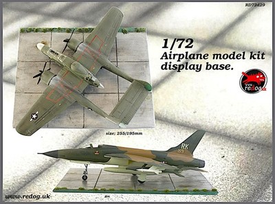 Redog 1:72 Concrete airplane model kits display base / d29 | eBay