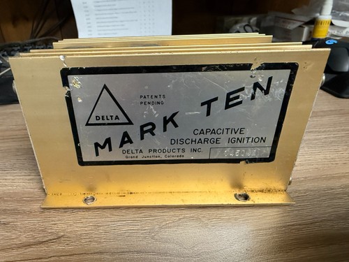 6 Volts Delta Mark Ten B Capacitive Discharge Ignition UNTESTED ...