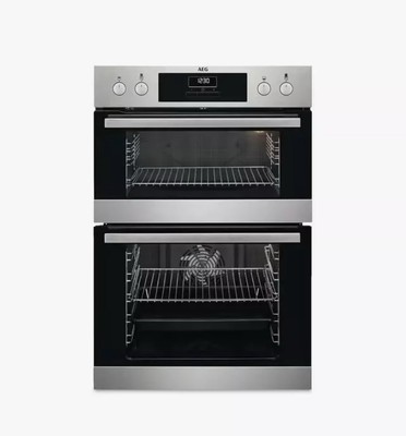 AEG DCB331010M Built In Electric Double Oven - Stainless Steel ...