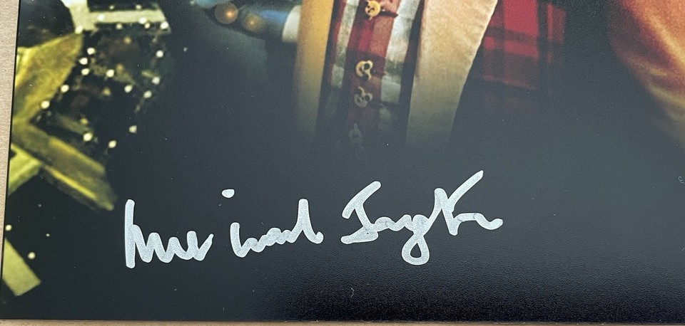 DOCTOR WHO - MICHAEL JAYSTON (+) & CHRISTOPHER RYAN HAND SIGNED PHOTO ...