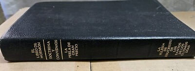 1993 Triple Combination Scriptures Spanish LDS Mormon Church Book Libro ...