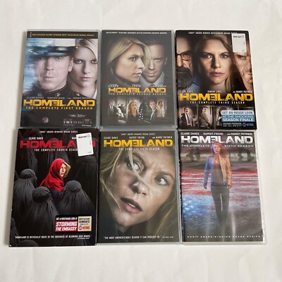 Homeland The Complete Seasons 1-6 Series DVD 24 Disc Set | eBay