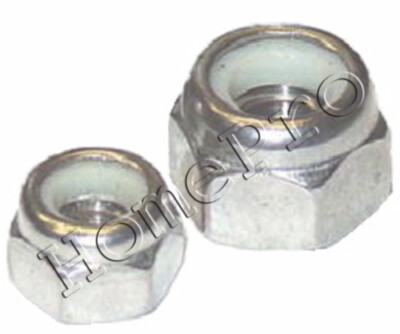 M6 STAINLESS METRIC NYLON INSERT LOCK NUTS 6mm - 1.0 A2 | eBay