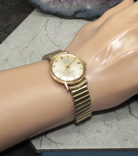 Classic Vintage Hamilton 10K Gold-Plated Automatic Men's Watch - STILL ...