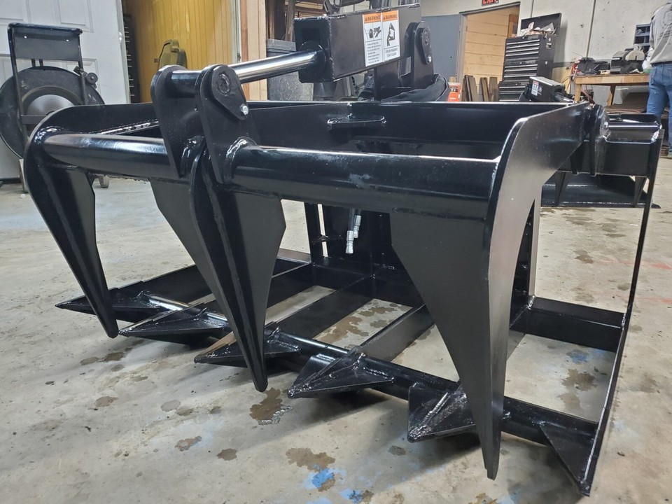 36" Heavy Duty Root Grapple Bucket Attachment Fits Toro Dingo Mini Skid ...