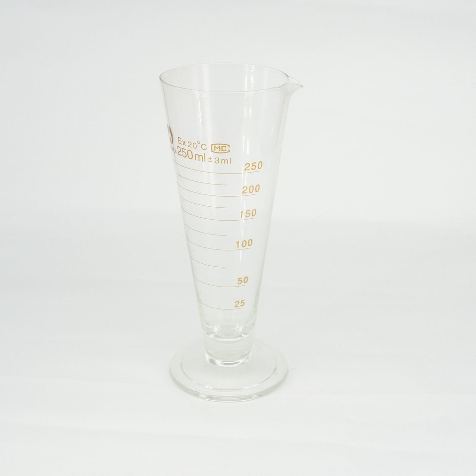 5-1000ml Lab Glass Footed Apothecary Measuring Cone Beaker Conical ...