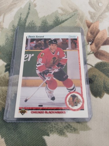 Denis Savard 1990-91 Upper Deck French #244 CHICAGO BLACKHAWKS | eBay