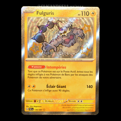 carte Pokemon Fulguris 139/091 EV4.5 Destinées de Paldea FR | eBay