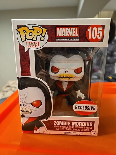 Funko Pop! Zombie Morbius 105 Marvel Collectors Corp Exclusive with ...