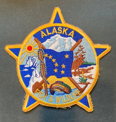 Alaska Fish and Wildlife Law Enforcement Cloth Patch | eBay