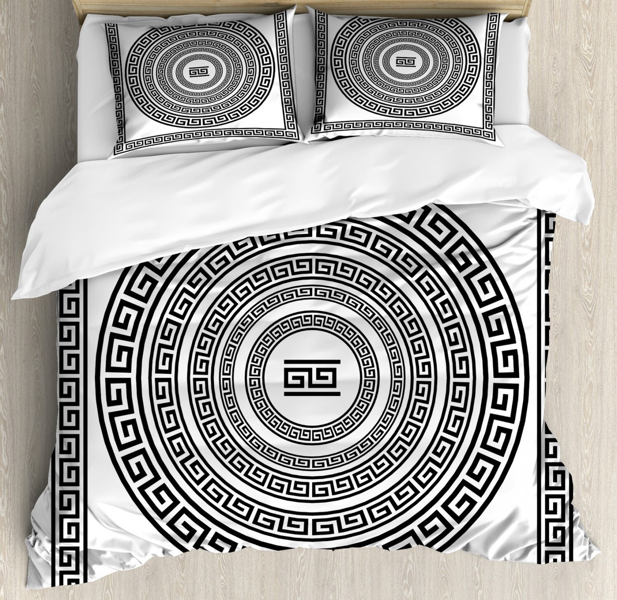 Greek Key Bedding