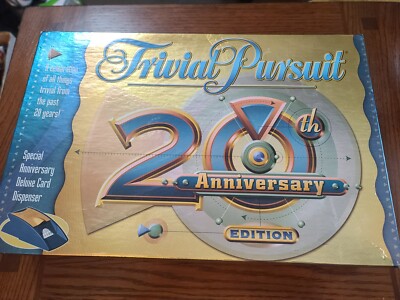 Trivial Pursuit Brand New Factory Sealed 20th Anniversary Edition ...