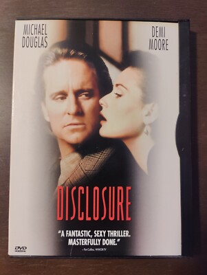 Disclosure DVD Michael Douglas Demi Moore movie | eBay