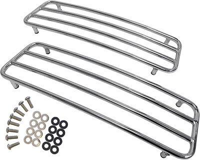 Chrome Hard Saddlebags Top Rails for 1993 Harley Davidson Touring FLH ...