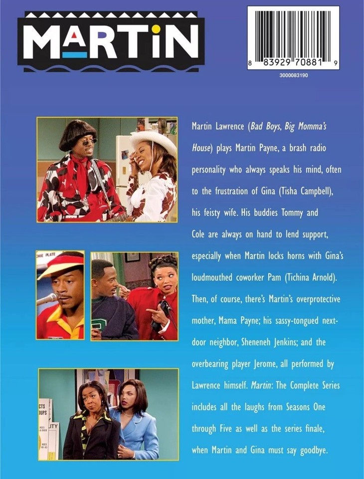 Martin: The Complete Series DVD Seasons 1-5 883929708819 | eBay