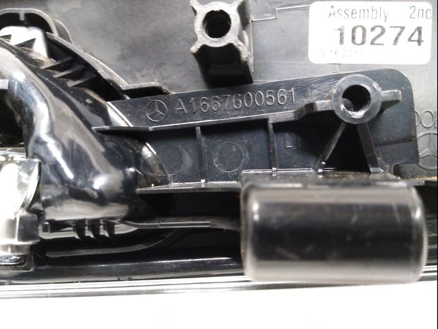 Mercedes-Benz GLE Ml Rear Left Interior Door Handle Molding Trim ...