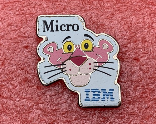 T15 Pins IBM Micro PINK PANTHER Panthère Rose Vintage lapel pin | eBay