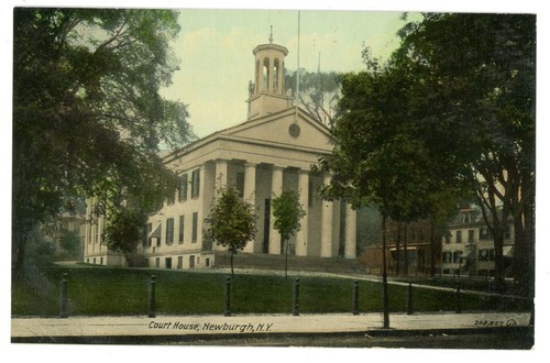 Newburgh NY - COURT HOUSE BUILDING - Postcard Orange County | eBay