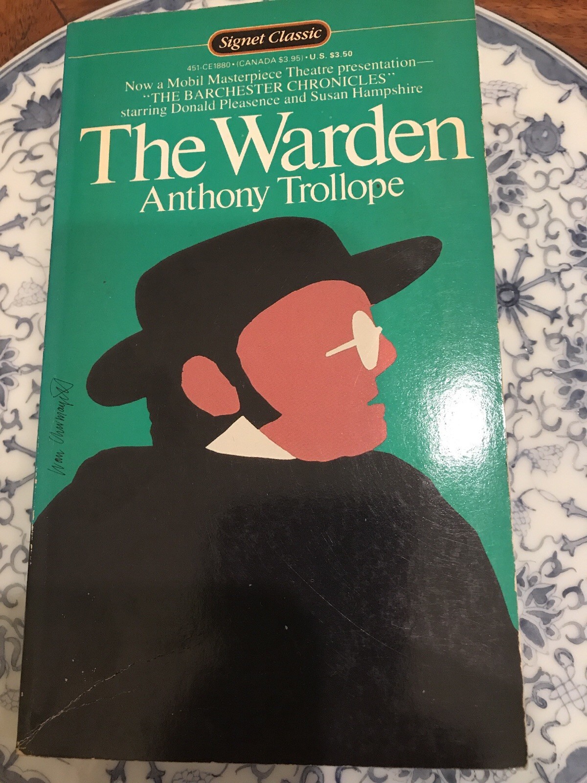 THE WARDEN ANTHONY TROLLOPE SIGNET CLASSIC, 1984 NEW RARE 9780451518804 ...