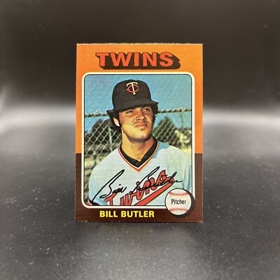 1975 Topps Mini Baseball Card #549 Bill Butler Minnesota Twins | eBay