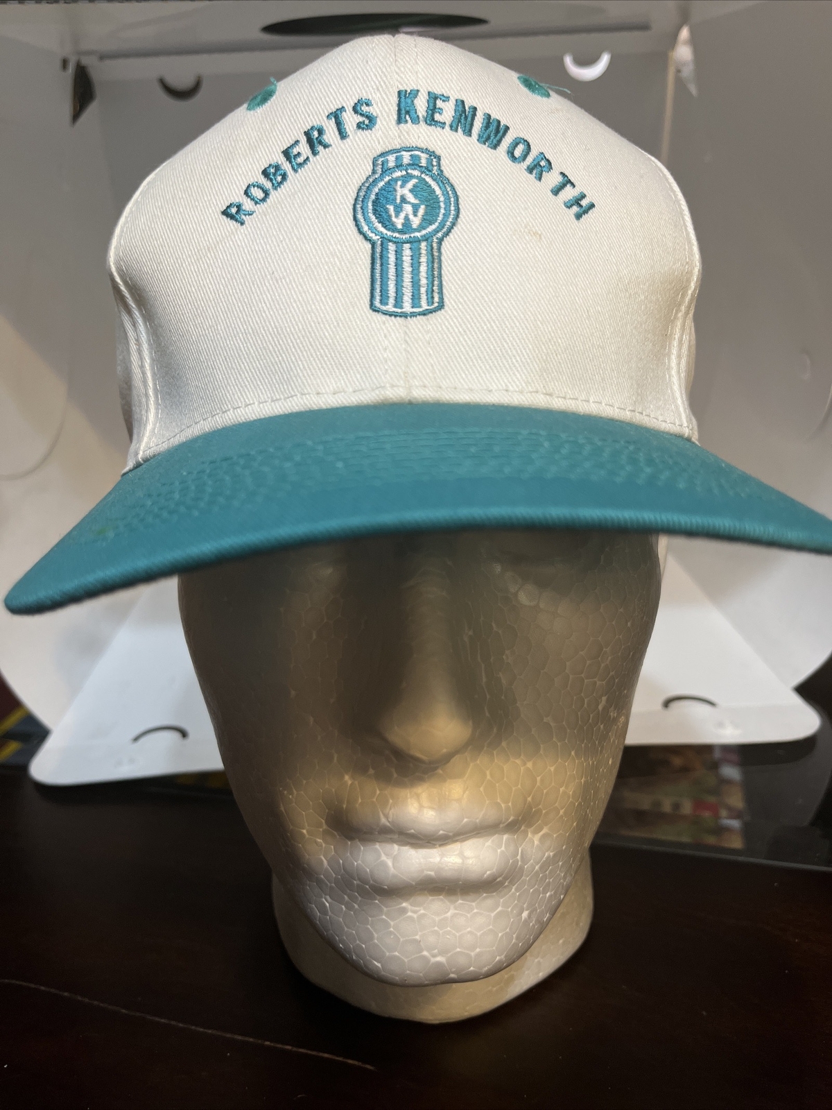 Roberts Kenworth Truck Hat Adjustable KC Strap back - Gem