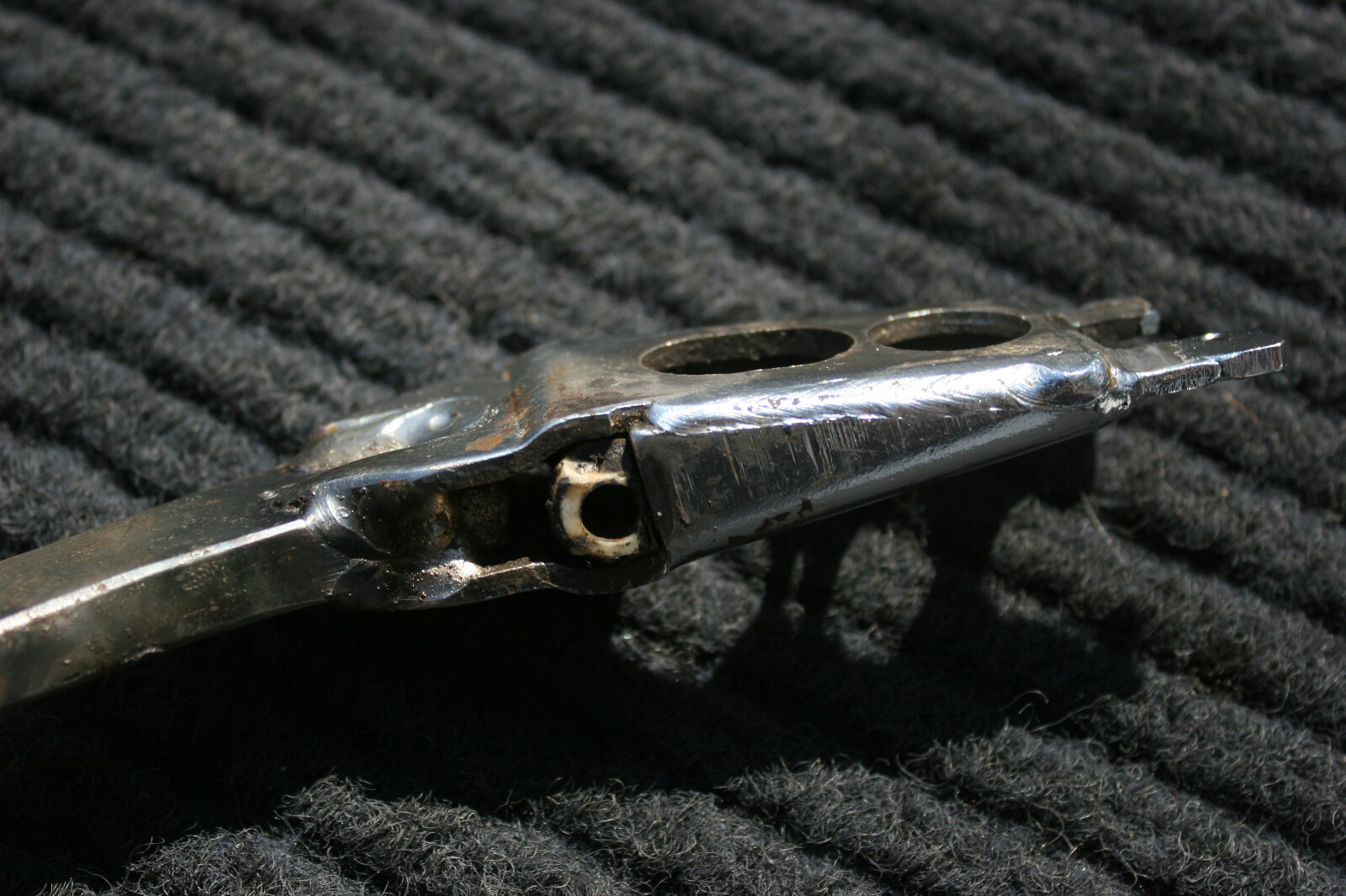 Early 60s Hurst Chrome Shifter Arm Shaft Stick Rod Handle | 14" | PN ...