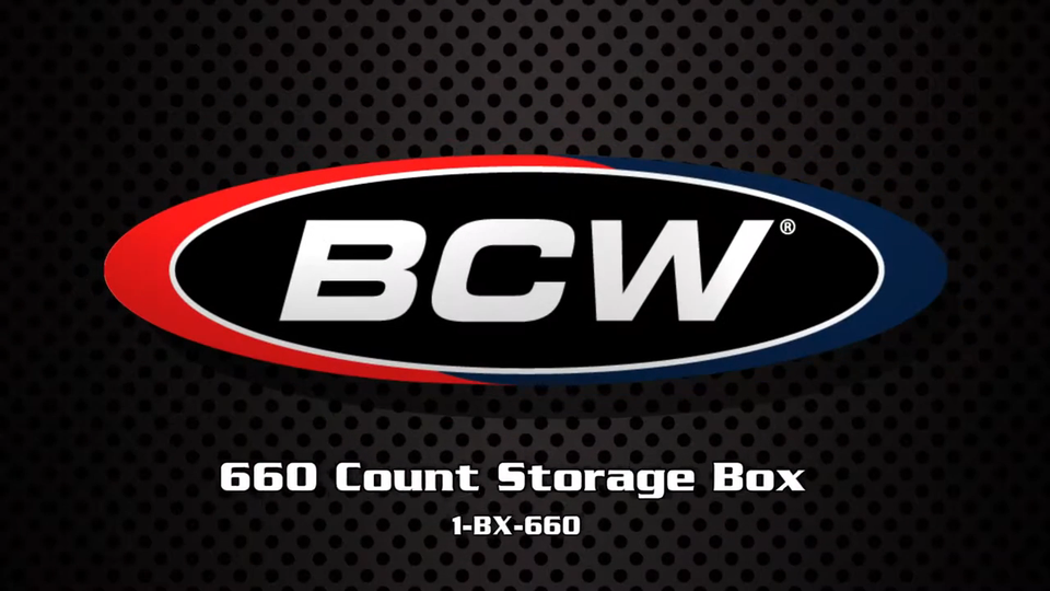 2 BCW High Quality 660 Count For Trading Cards/Slab Storage/Shipping ...