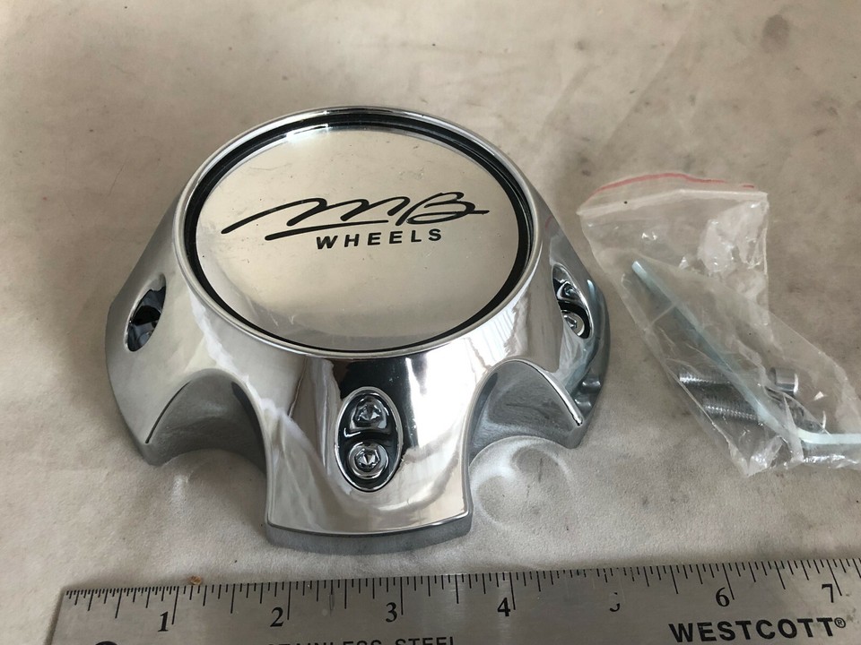 NEW MB Motoring Wheels Chrome Wheel Rim Hub Cover Center Cap BC-787S 5 ...