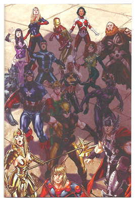 Marvel A.X.E. Avengers X-Men Eternals JUDGMENT DAY #5 BROOKS 1:100 ...